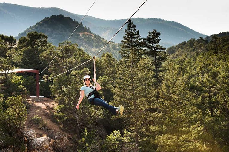 Awesome Ziplines Around Colorado Springs | Pikes Peak Region Attractions